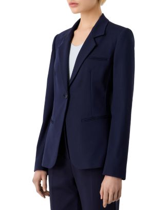 Emporio Armani Single Button Blazer | Bloomingdale's