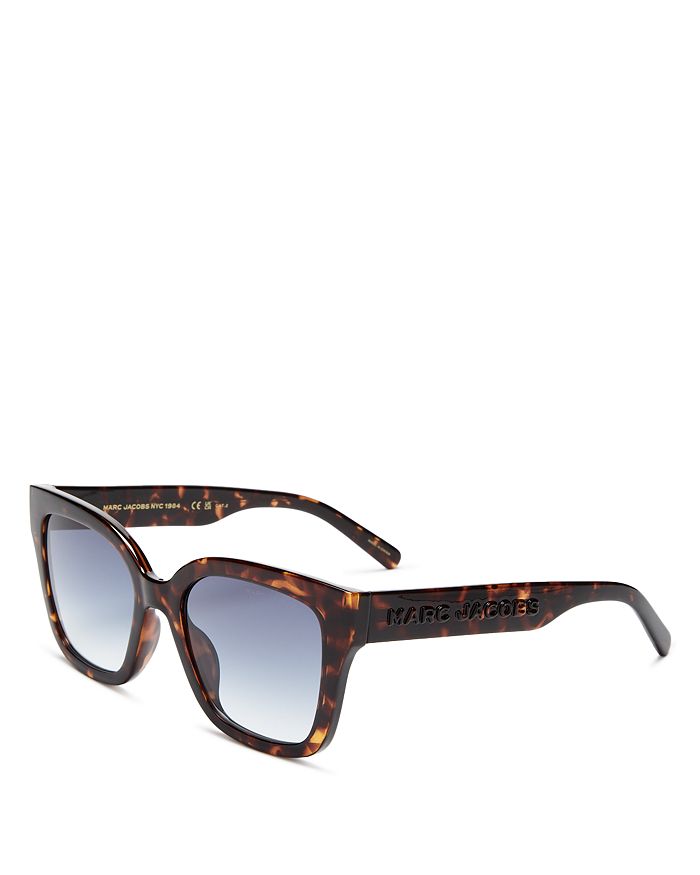 MARC JACOBS Marc Square Sunglasses, 53mm | Bloomingdale's