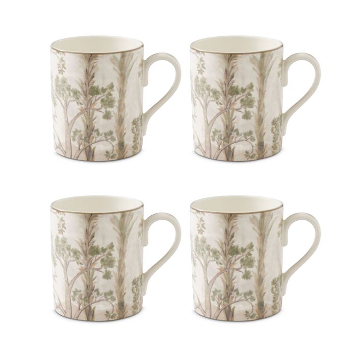 Spode Tall Trees Mugs, Set of 4 | Bloomingdale's