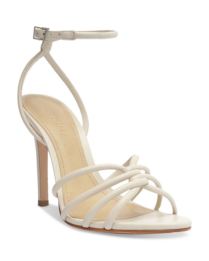 SCHUTZ Women's Giana Ankle Strap High Heel Sandals | Bloomingdale's