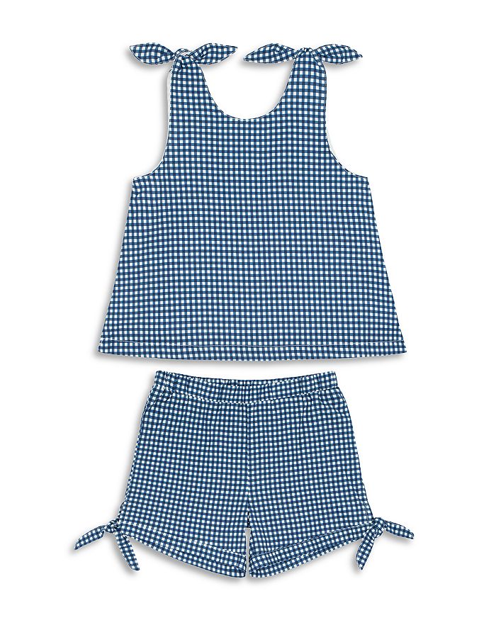Minnow Girls' Tie Knot Top & Bloomers Set - Baby, Little Kid, Big Kid ...