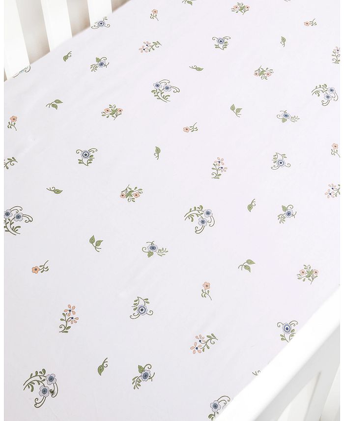 Gooselings Fleur Stripe Crib Sheet | Bloomingdale's
