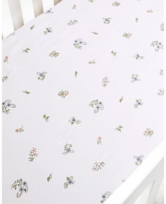 Gooselings Fleur Stripe Crib Sheet | Bloomingdale's