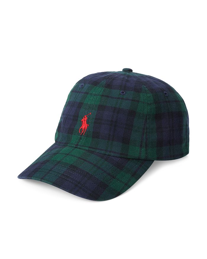 Polo Ralph Lauren Plaid Flannel Ball Cap | Bloomingdale's