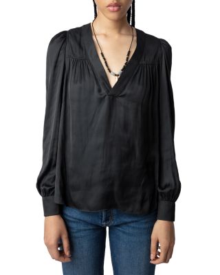 Click here for Zadig & Voltaire Telia Satin Blouse prices