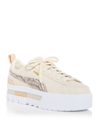 PUMA Women's Mayze Luxury Platform Low Top Sneakers | Bloomingdale's