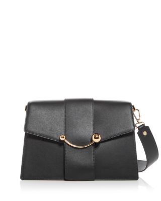 Click here for Strathberry Crescent Leather Shoulder Bag prices