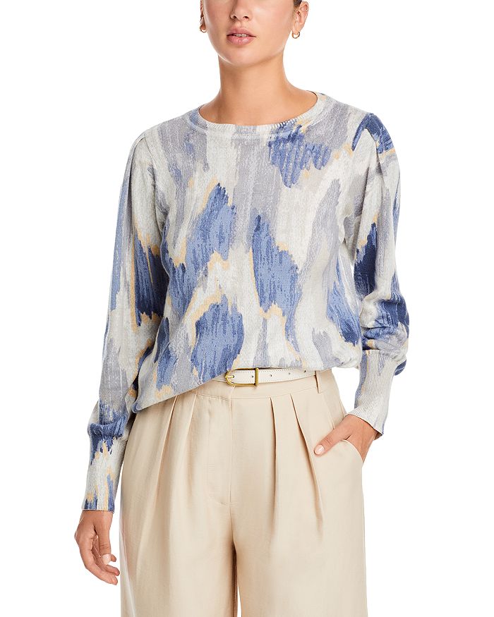 NIC+ZOE Misty Ikat Sweater | Bloomingdale's