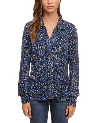Single Thread Ruched Front Shirt | Bloomingdale's