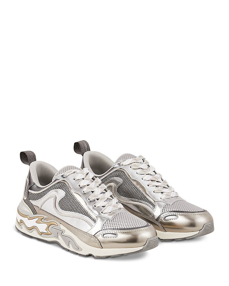 Click here for Sandro Womens Flame Lace Up Running Sneakers prices