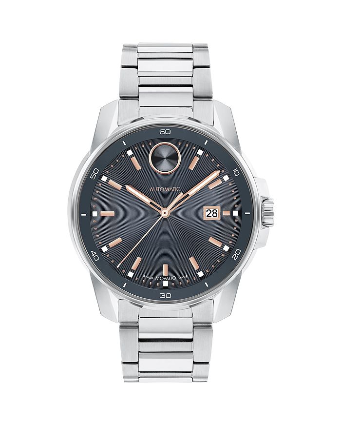 Movado BOLD Verso Automatic Watch, 43mm | Bloomingdale's