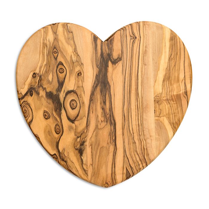 Berard Olive Wood Heart Board | Bloomingdale's
