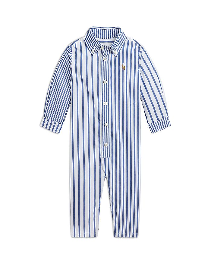 Ralph Lauren Boys' Striped Cotton Poplin Fun Coverall - Baby ...