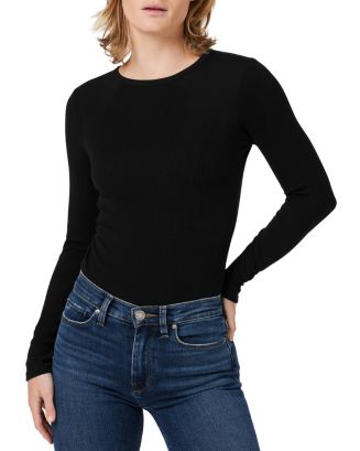 Hudson Knot Back Ribbed Bodysuit | Bloomingdale's