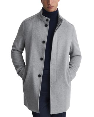 REISS Dam Removable Insert Longline Coat | Bloomingdale's Men
