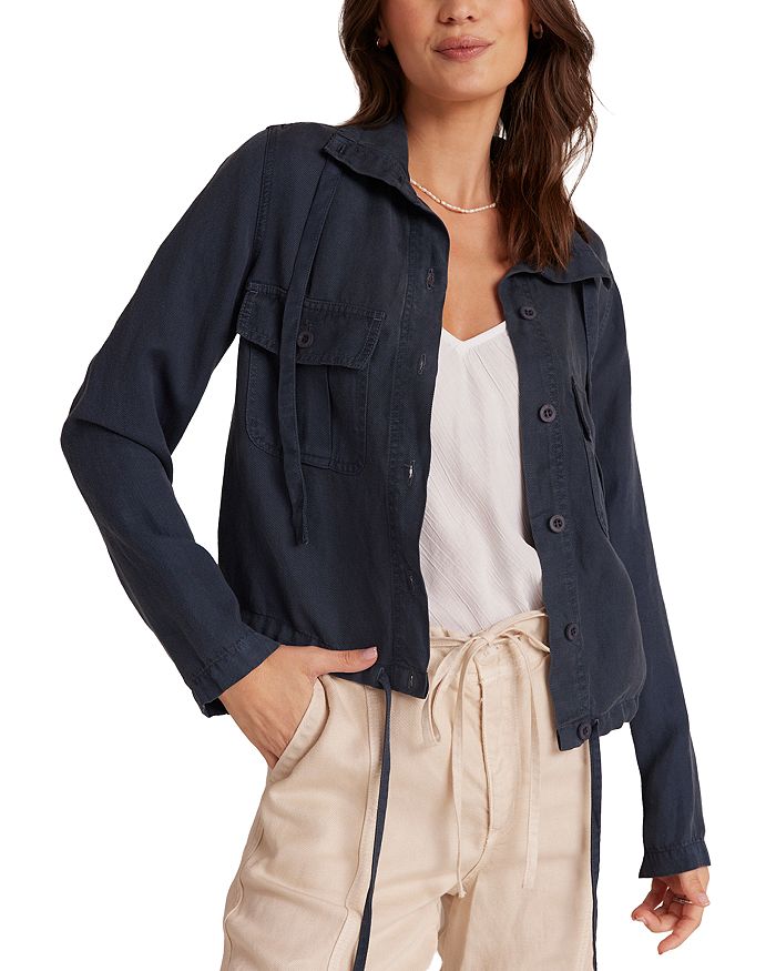 Bella Dahl River Utility Drawstring Waist Jacket | Bloomingdale's
