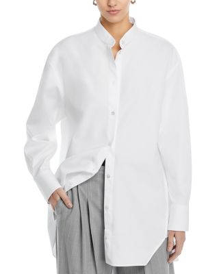 BOSS Boltera Band Collar Shirt | Bloomingdale's
