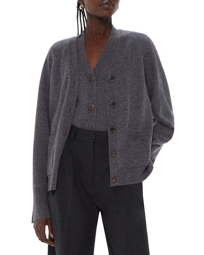 Whistles Wool Relaxed Fit Cardigan | Bloomingdale's