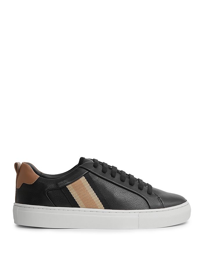 REISS Women's Sonia Side Stripe Trainer Sneakers | Bloomingdale's