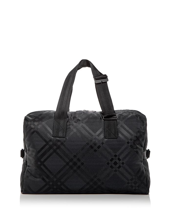 Burberry Check Jacquard Weekender Bag | Bloomingdale's
