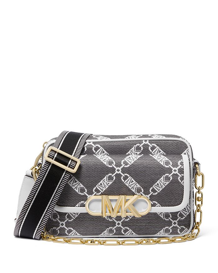 Michael Kors Michael Kors Parker Medium Chain Swag Camera Crossbody ...