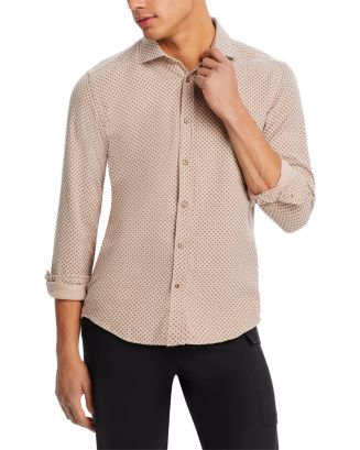 BOSS Liam Regular Fit Button Front Shirt | Bloomingdale's