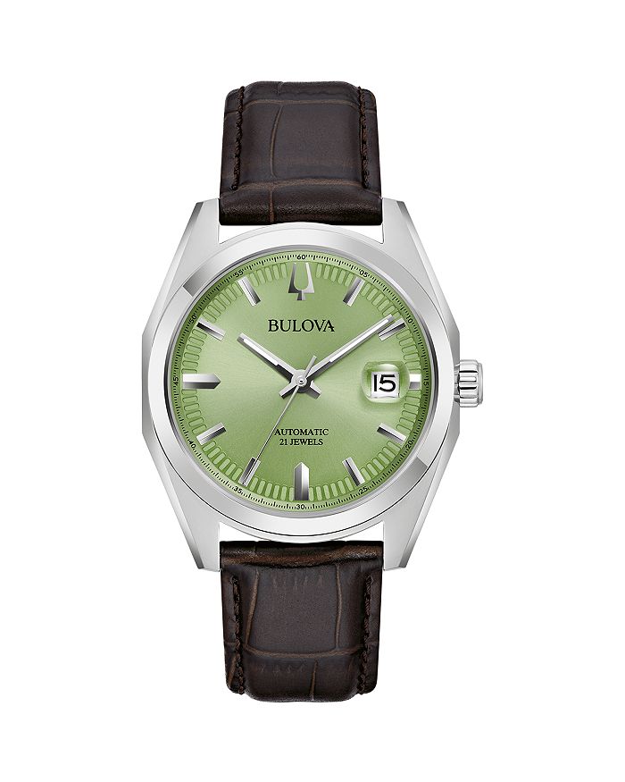 Bulova Classic Surveyor Watch, 39mm | Bloomingdale's