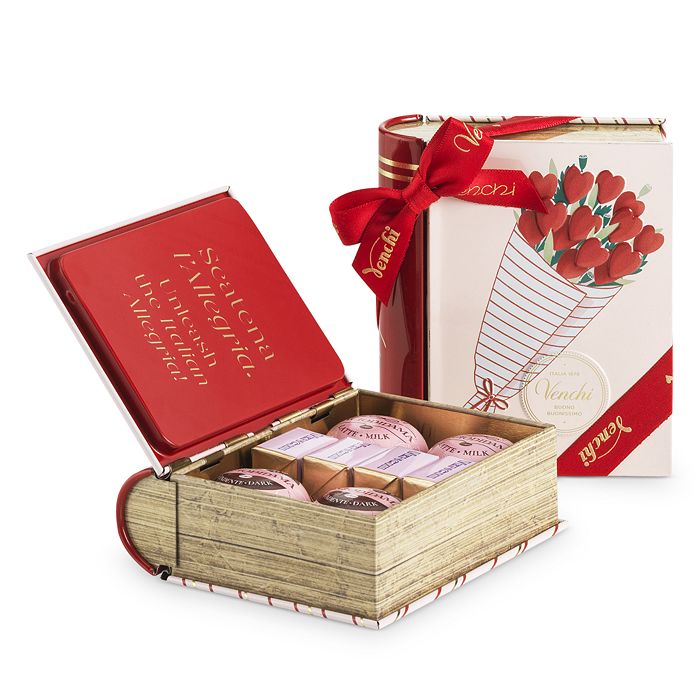 Venchi Mini Book Chocolate Box, 8 Piece | Bloomingdale's