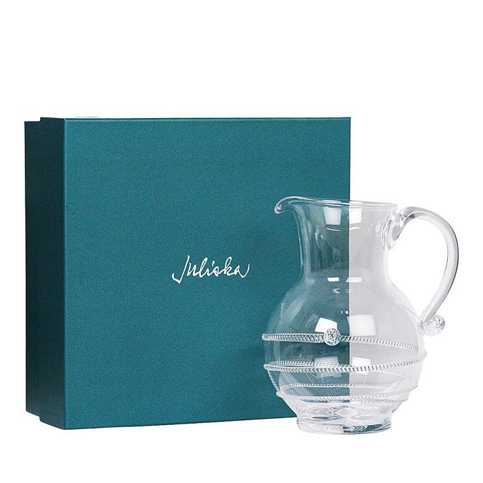 Juliska Amalia Glass Round Pitcher | Bloomingdale's