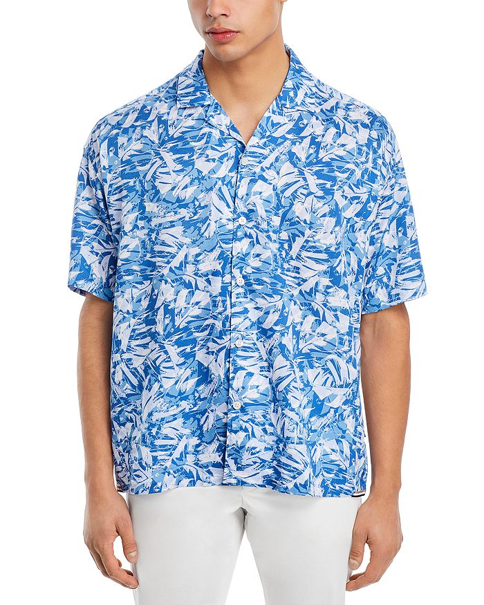 BOSS Drew Relaxed Fit Camp Shirt | Bloomingdale's