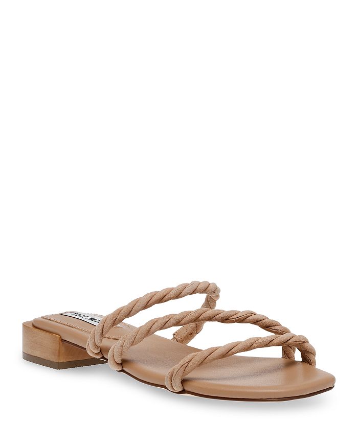 STEVE MADDEN Women's Slip On Braided Sandals | Bloomingdale's