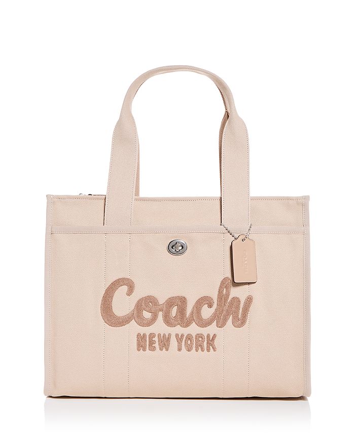 COACH Large Cargo 42 Canvas Tote | Bloomingdale's
