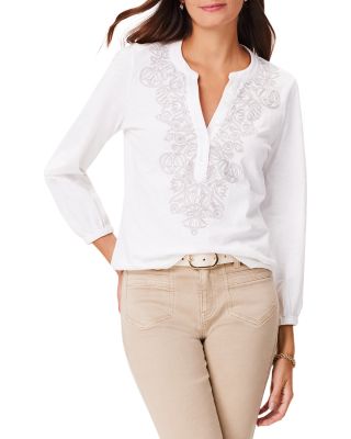 NIC+ZOE Climbing Vines Top | Bloomingdale's