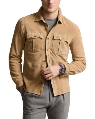 Polo Ralph Lauren Suede Utility Jacket | Bloomingdale's