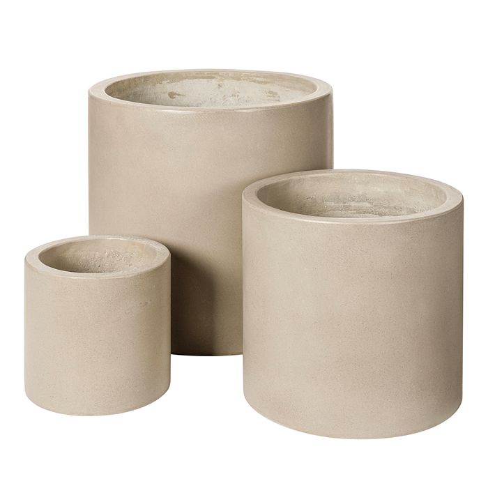 Surya Seastone 3 Piece Planter Set | Bloomingdale's