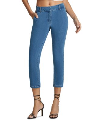 Commando Cropped Slim Jeans in Light Indigo | Bloomingdale's