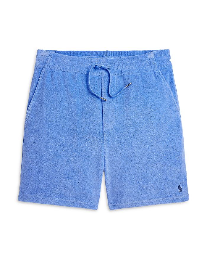 Ralph Lauren Boys' Terry Drawstring Shorts - Big Kid | Bloomingdale's