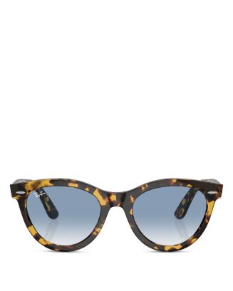 Ray-Ban Wayfarer Oval Sunglasses, 54mm | Bloomingdale's