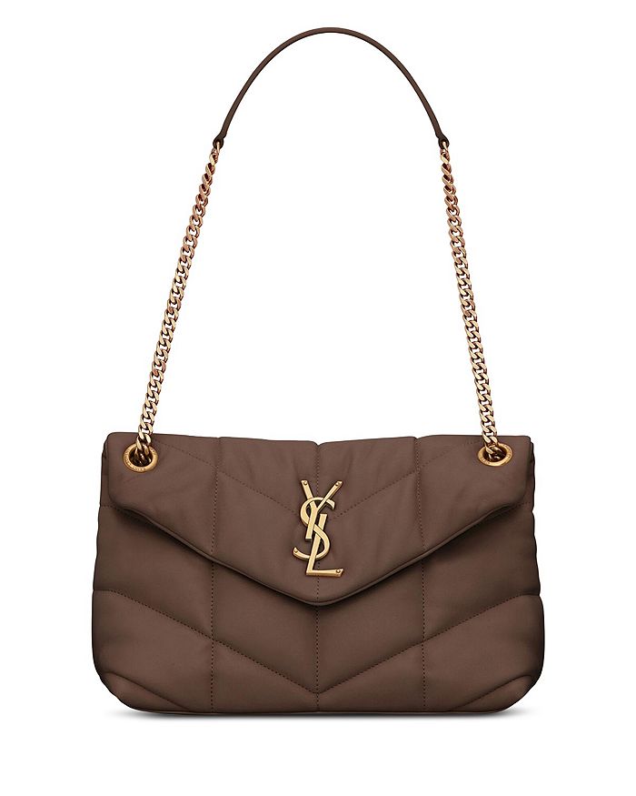Saint Laurent Small Puffer Handbag in Quilted Nappa Leather ...