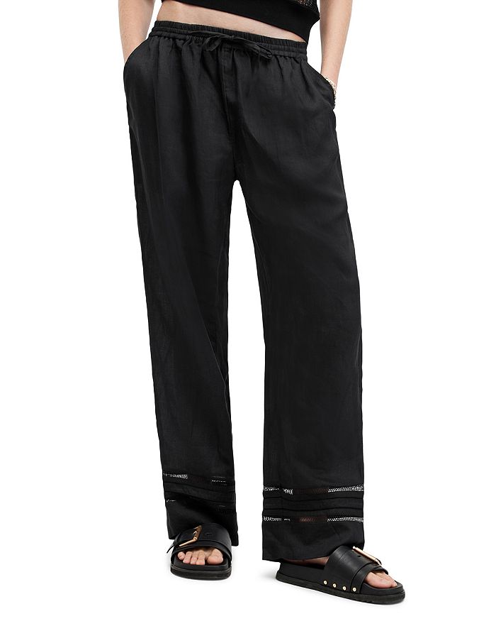 ALLSAINTS Jade Ladder Trim Pants | Bloomingdale's