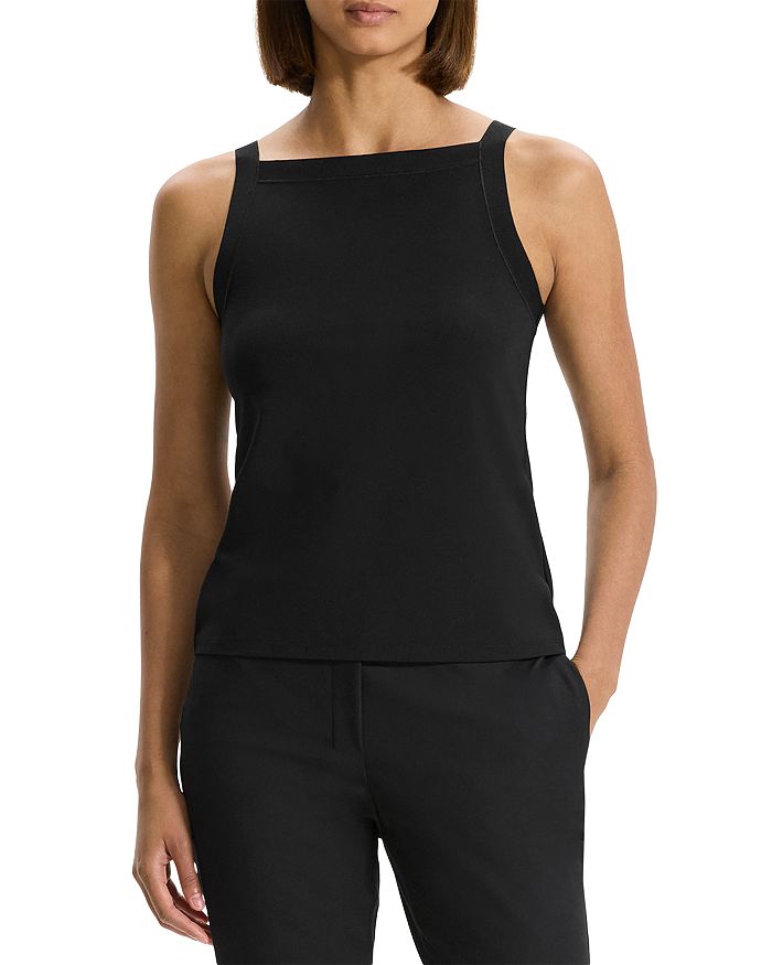 Theory Square Neck Tank Top | Bloomingdale's