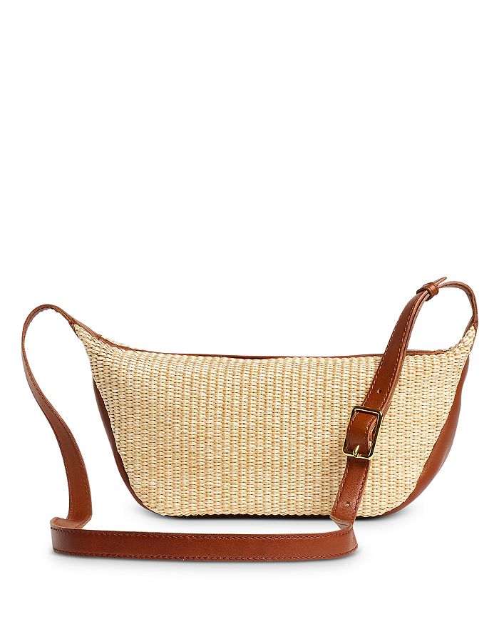 Madewell Straw Sling Bag | Bloomingdale's