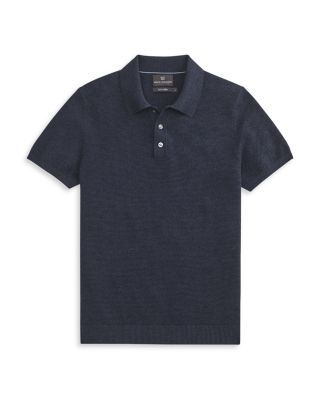 Mack Weldon Tech Linen Sweater Knit Regular Fit Polo Shirt | Bloomingdale's
