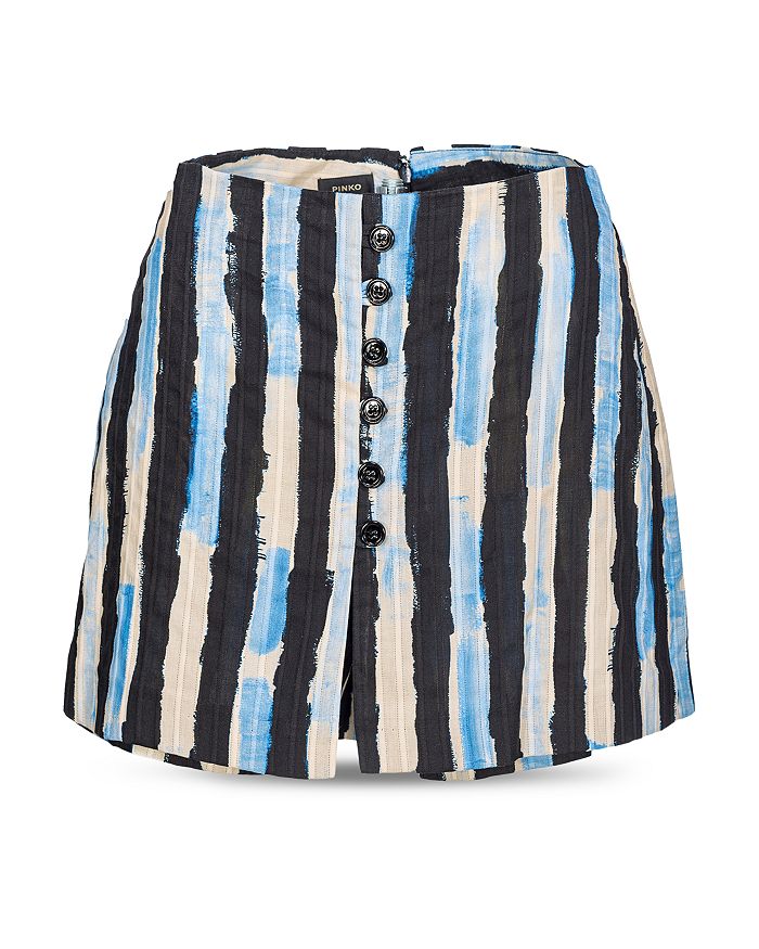 PINKO Striped Skort | Bloomingdale's