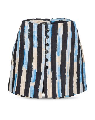 PINKO Striped Skort | Bloomingdale's