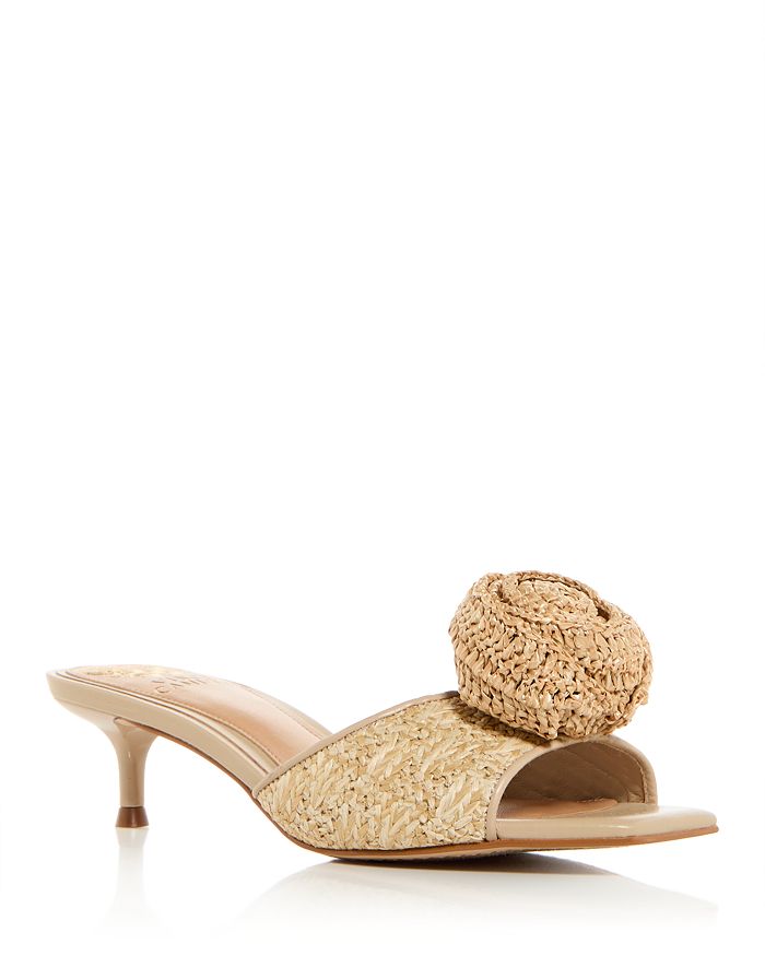 VINCE CAMUTO Women's Faizaa Kitten Heel Slide Sandals | Bloomingdale's