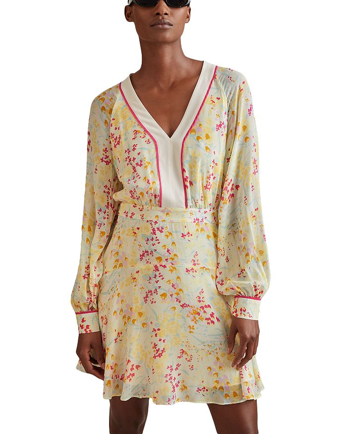REISS Molly Buttercup Mini Dress | Bloomingdale's