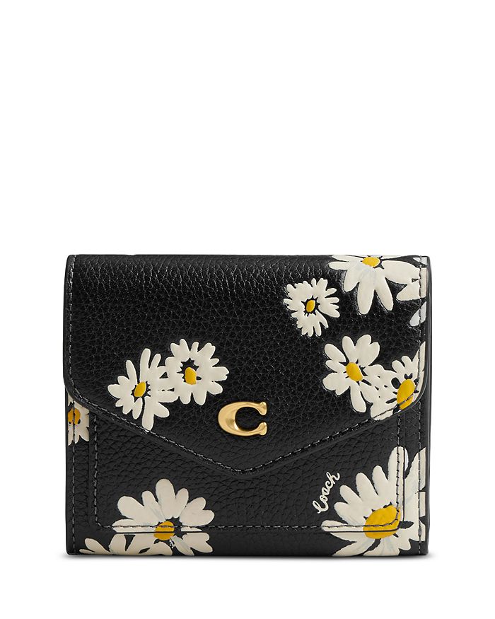 COACH Wyn Floral Print Mini Trifold Wallet | Bloomingdale's