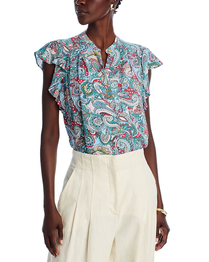 T Tahari Pleated Top | Bloomingdale's