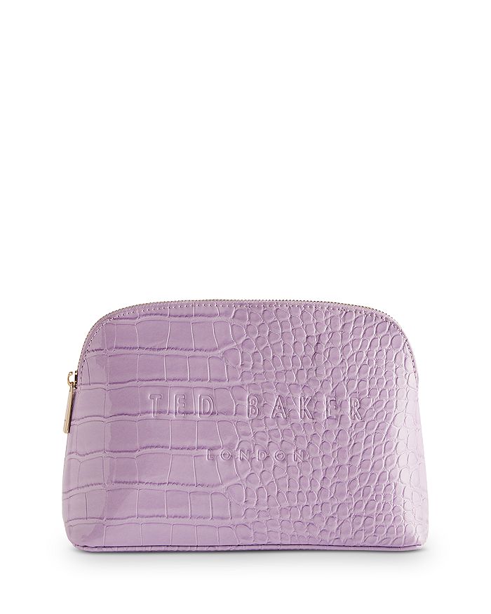 Ted Baker Imitation Croc Makeup Bag | Bloomingdale's